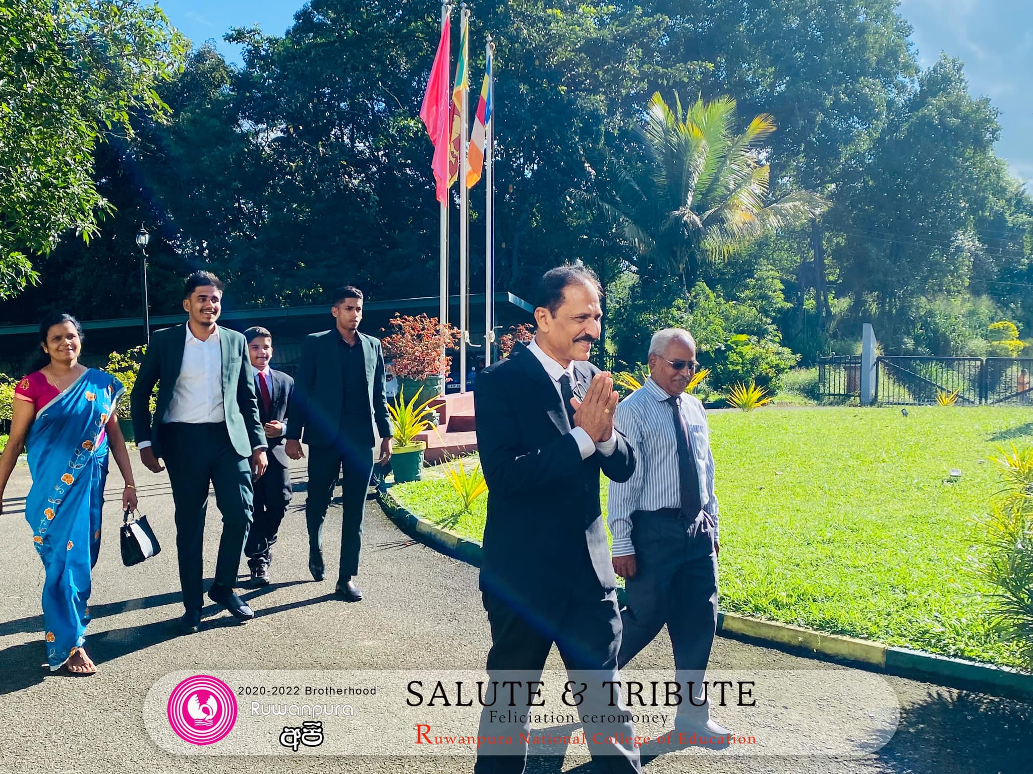 A grand felicitation Ceremony under the name “Salute and Tribute” on ...
